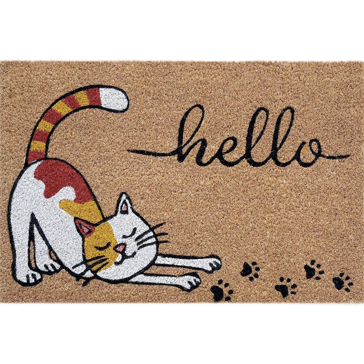 Изтривалка кокос Hello cat 40х60 см 05009000001574 » Enikom - enikom.bg