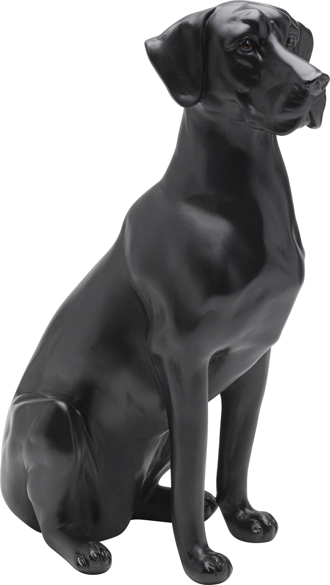 Figura Deco Comic Dog Negro 40cm - KARE España