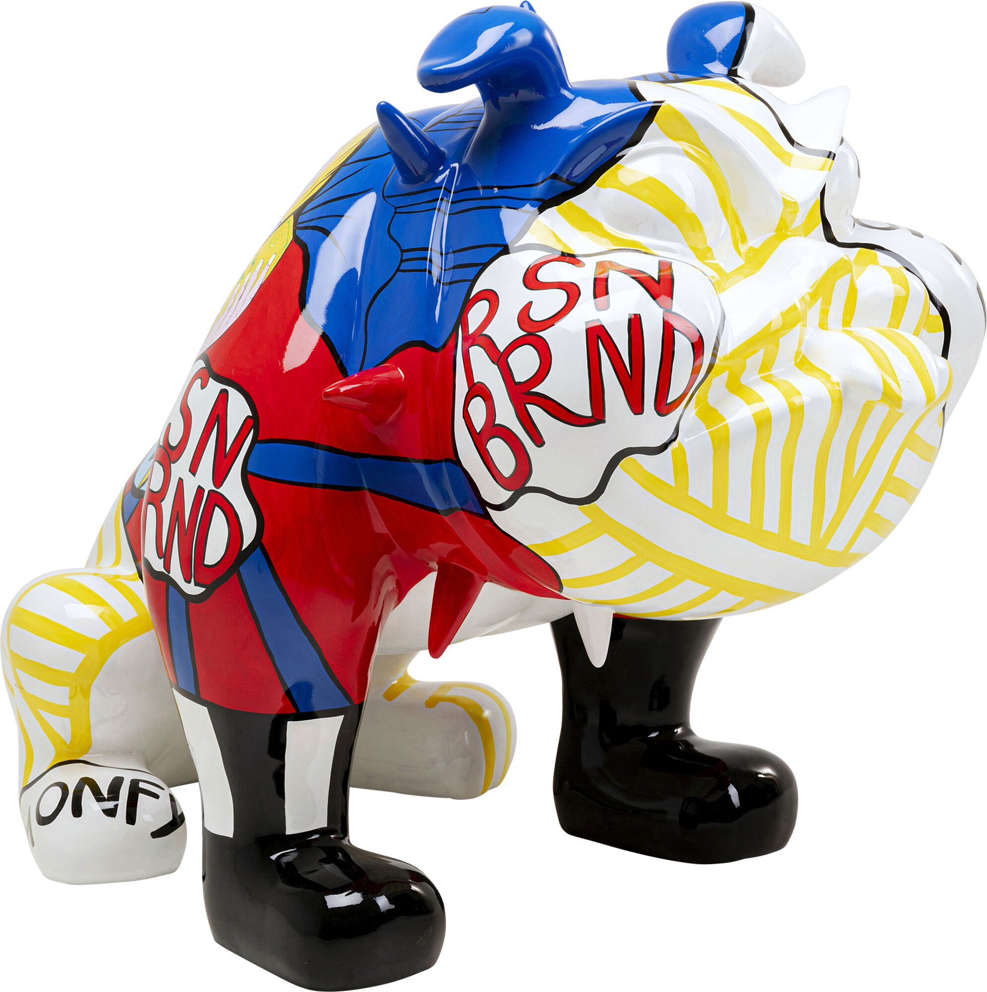 Dekoracja stojąca Graffiti Dog 110cm 56828 » Kare Design - sfmeble.pl