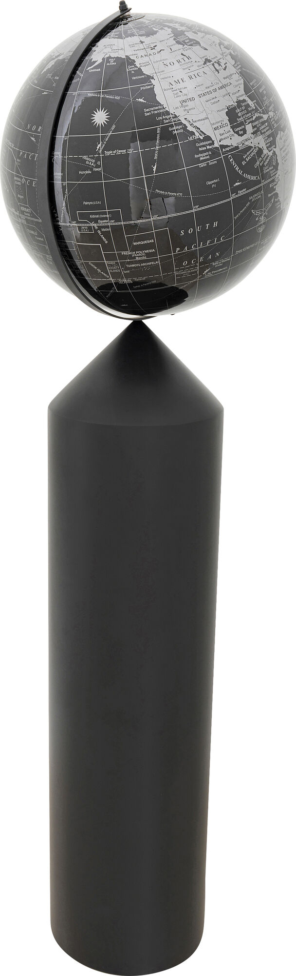 Objeto deco Globe Top negro 132cm - KARE
