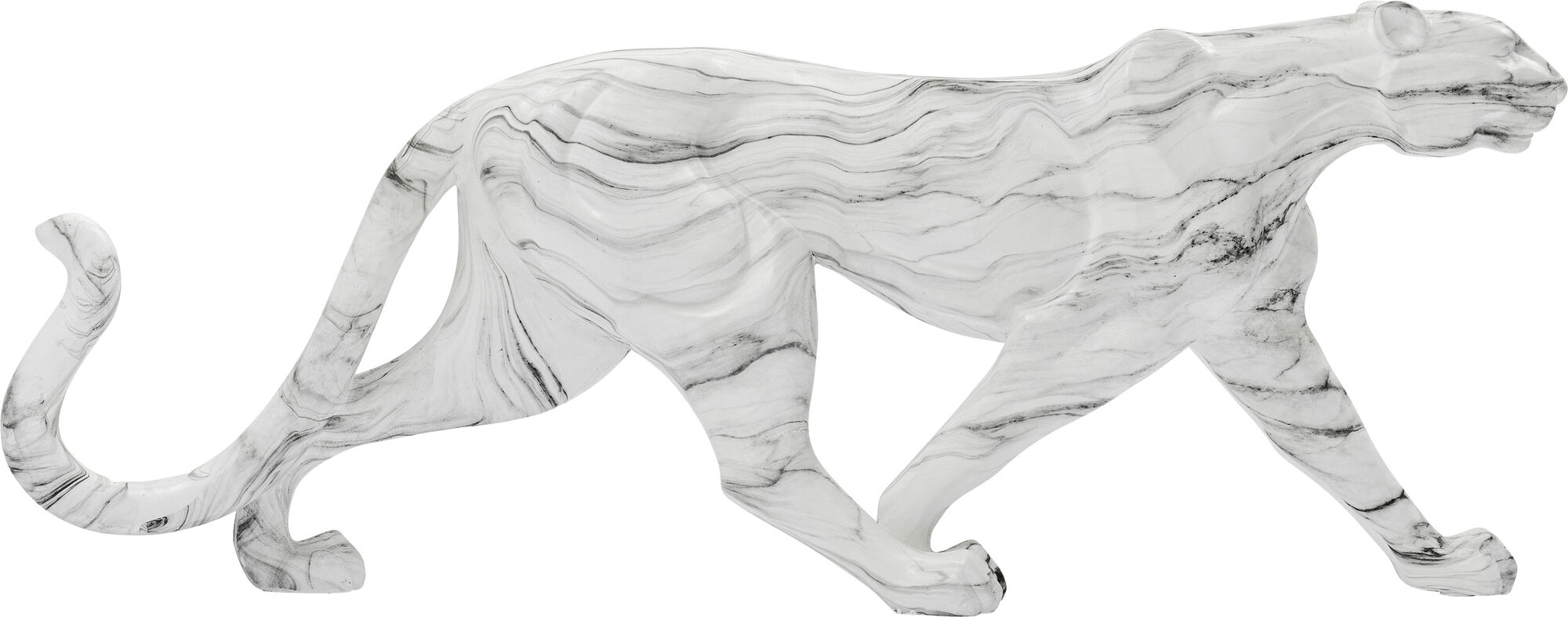 Leopard Marble leopardi koriste-esine, marmori 129cm - KARE Design