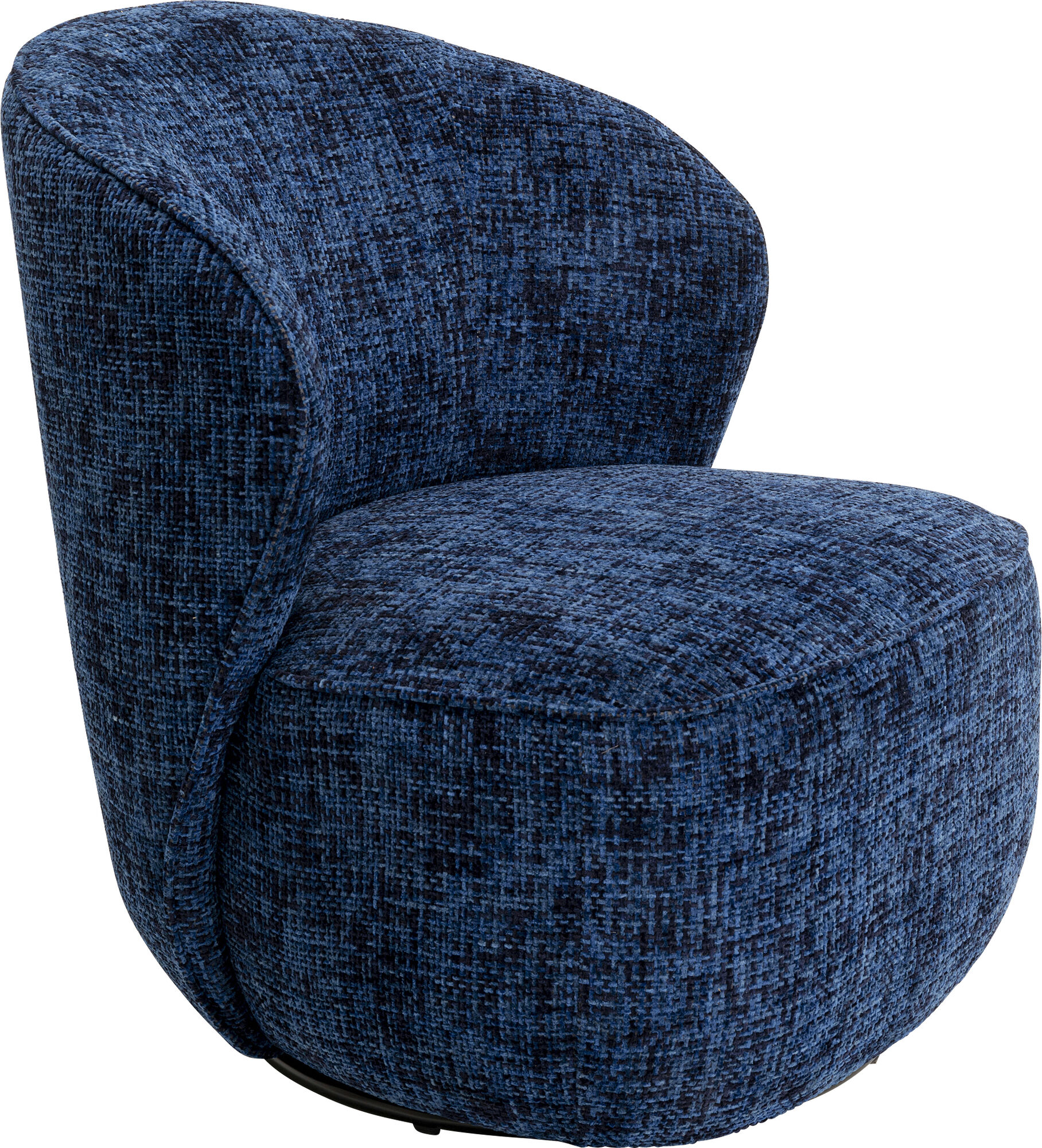 Fotel obrotowy Ellie niebieski 70544 » Kare Design - sfmeble.pl