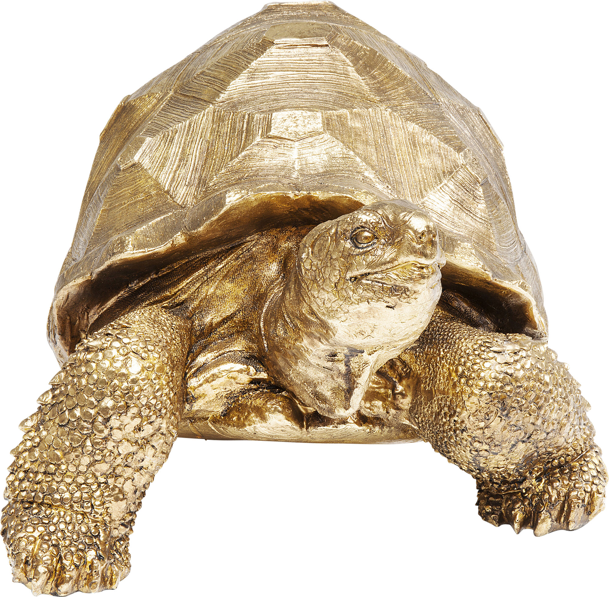 Figura deco Turtle oro med - KARE España