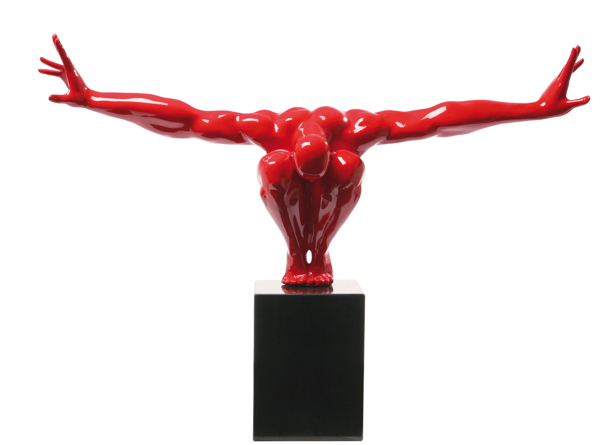 Ukrasna figura Athlet Red 75cm - KARE