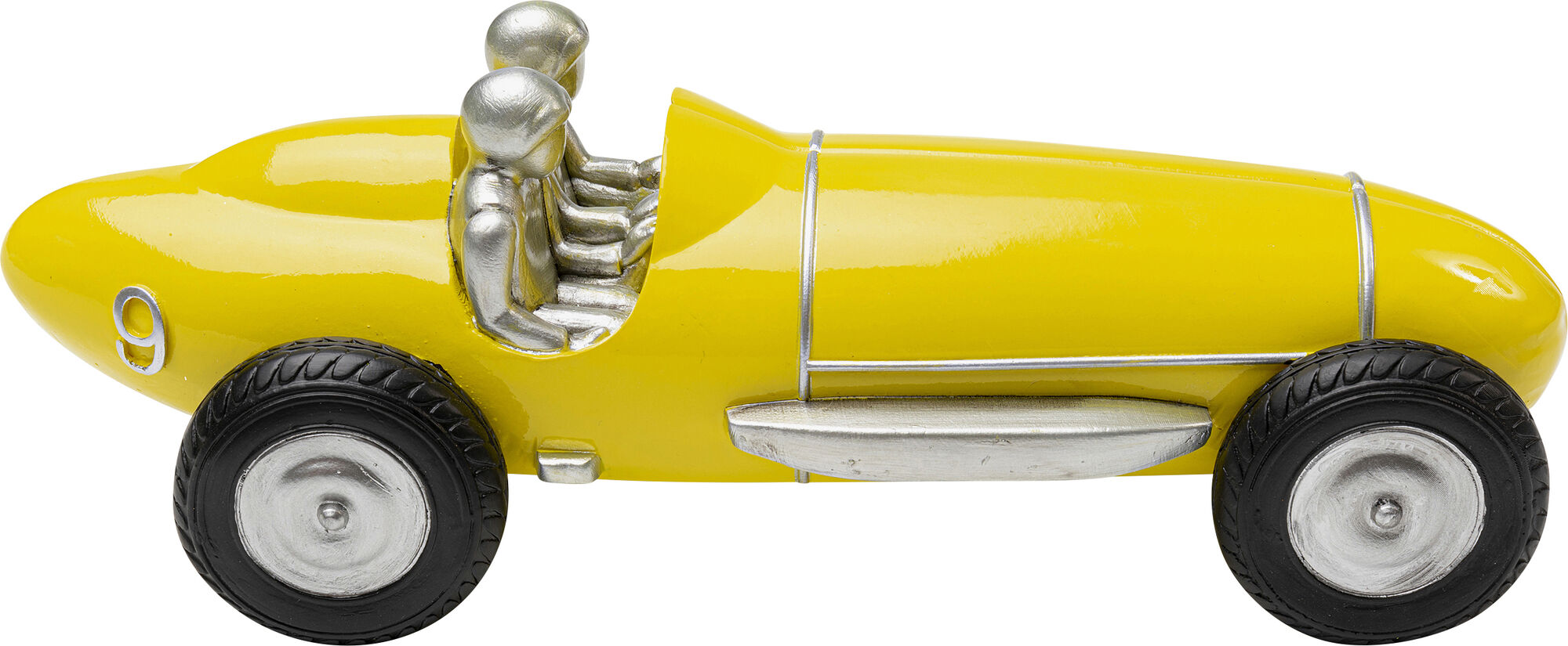 Dekoracija Racing Car Yellow 9cm - KARE