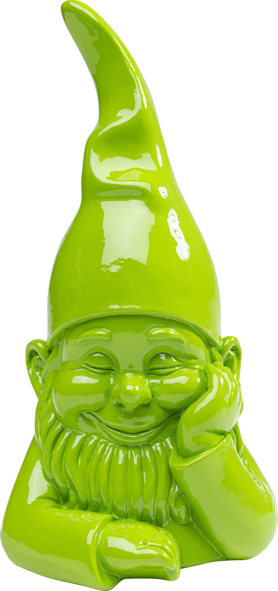 Figura Deco Enano Verde 21cm - KARE España
