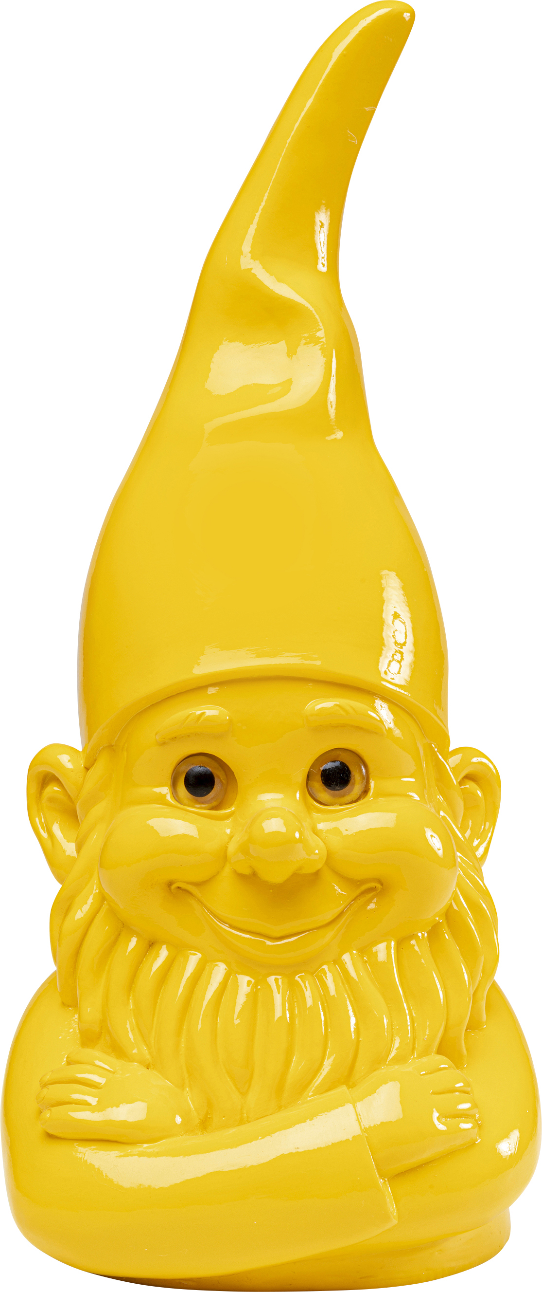 Dekoratyvinė statulėlė Gnome Yellow 35cm - KARE