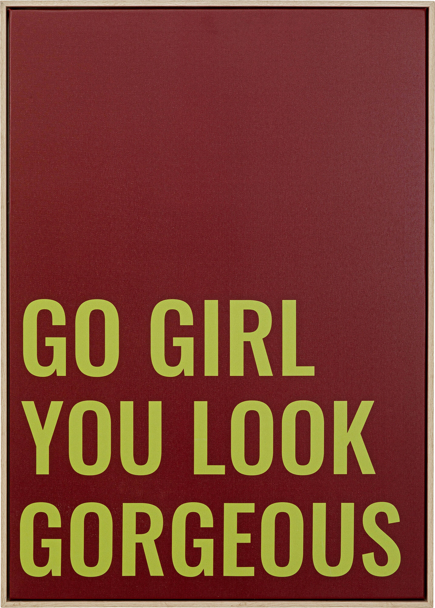 Slika sa ramom Go Girl 50x70cm - KARE