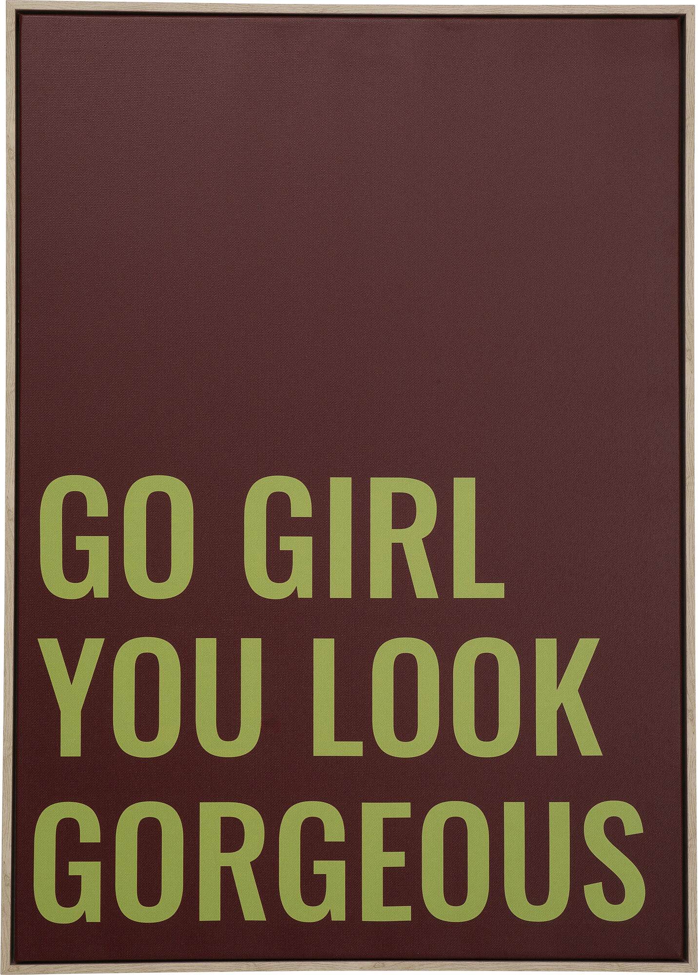 Bilde Med Ramme Go Girl 50x70cm - KARE