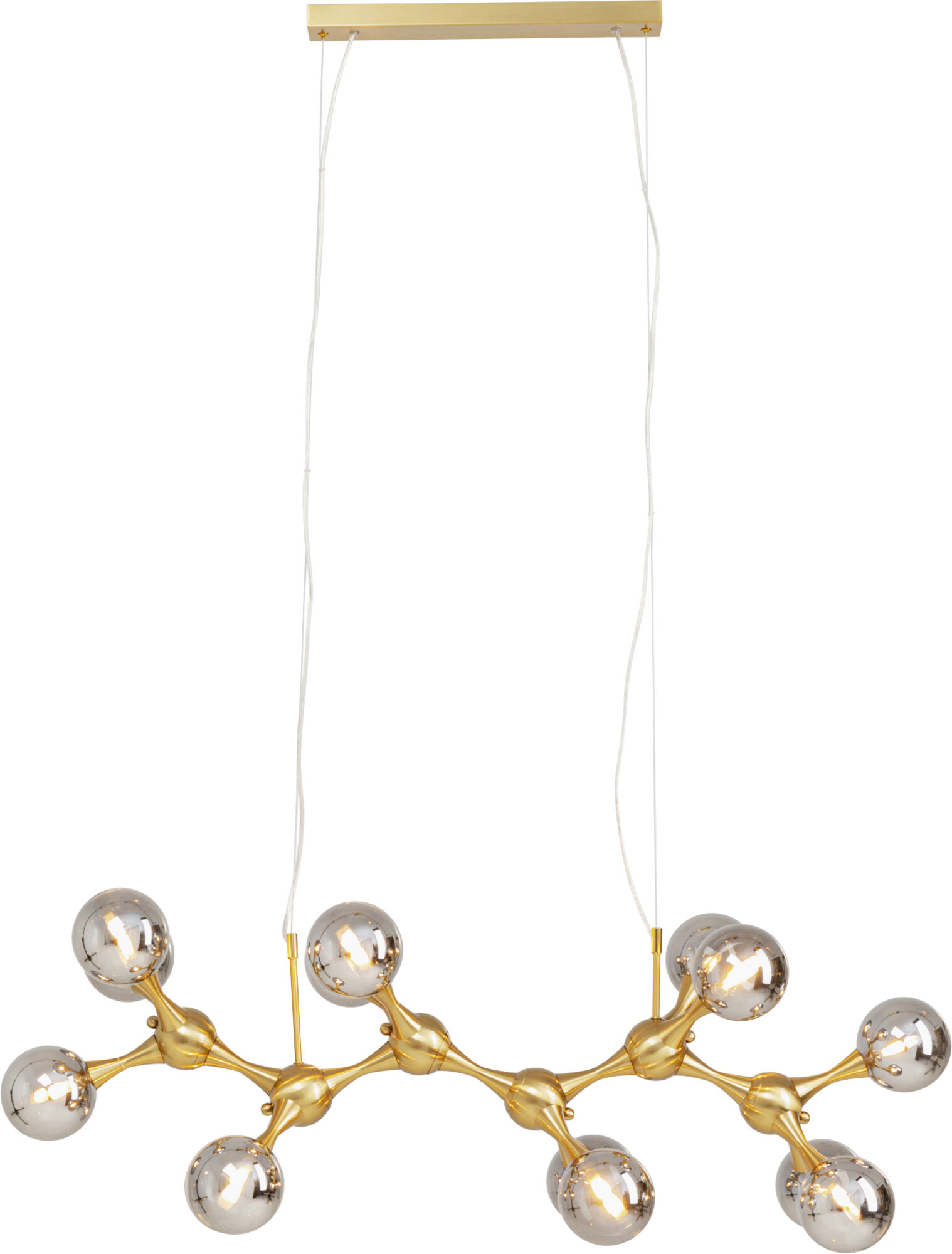 Полилей Atomic Balls Brass 190cm - KARE