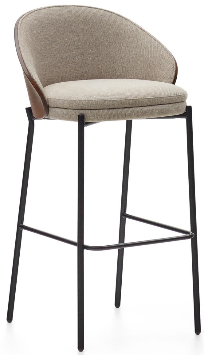 Hoker Eamy tkanina szenilowa jasnobrązowa fornir jesionowy z ...