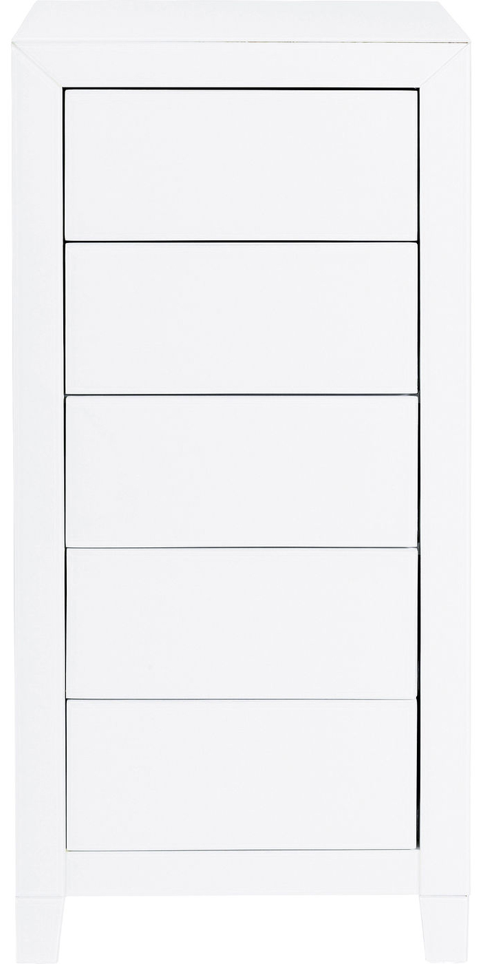 Cómoda alta Luxury Push 5 caj blanco - KARE España