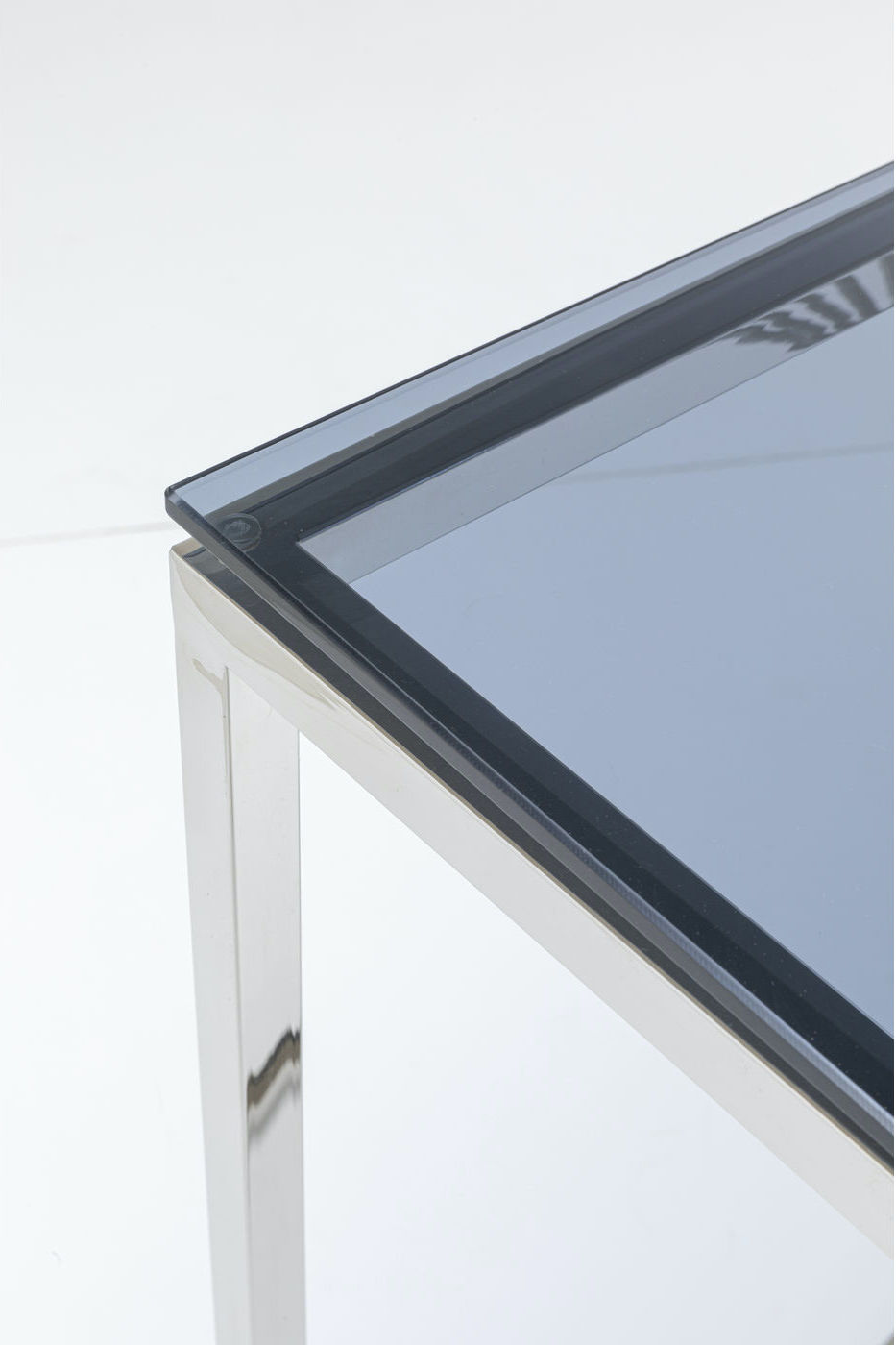 Konsola Laser 120x40 cm srebrna 85022 » Kare Design - sfmeble.pl