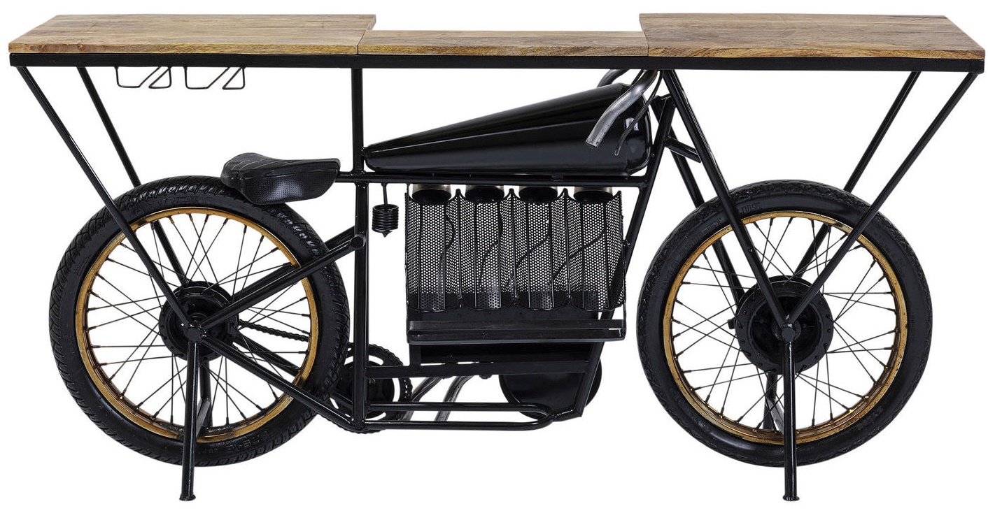 Consola Motorbike Negru - KARE Romania