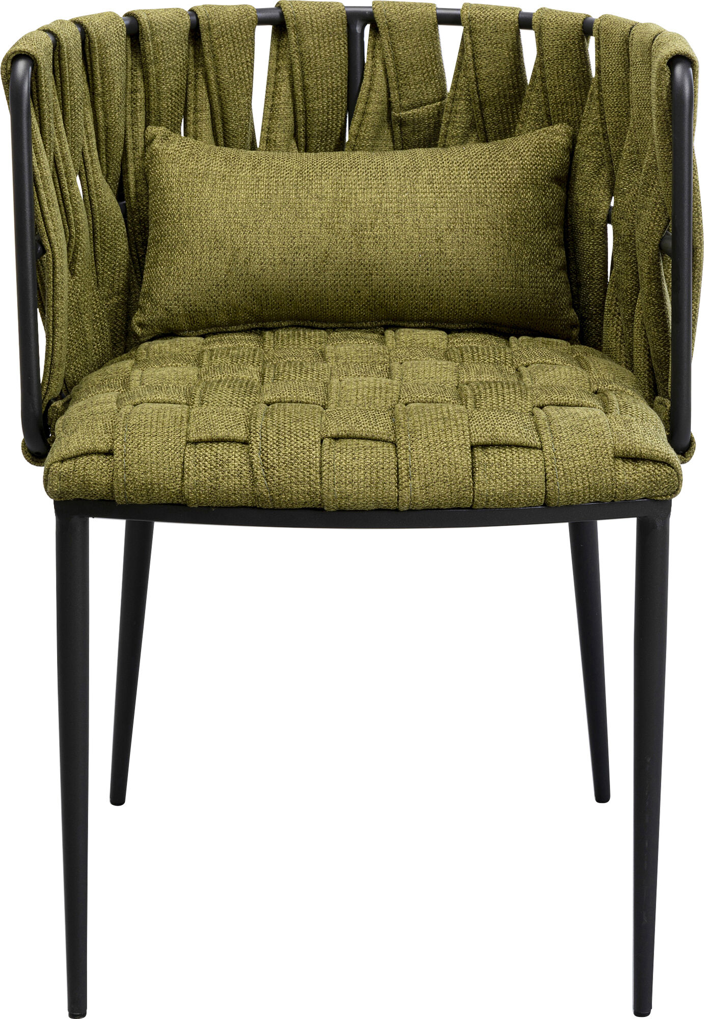 Stolica Saluti Dark Green - KARE