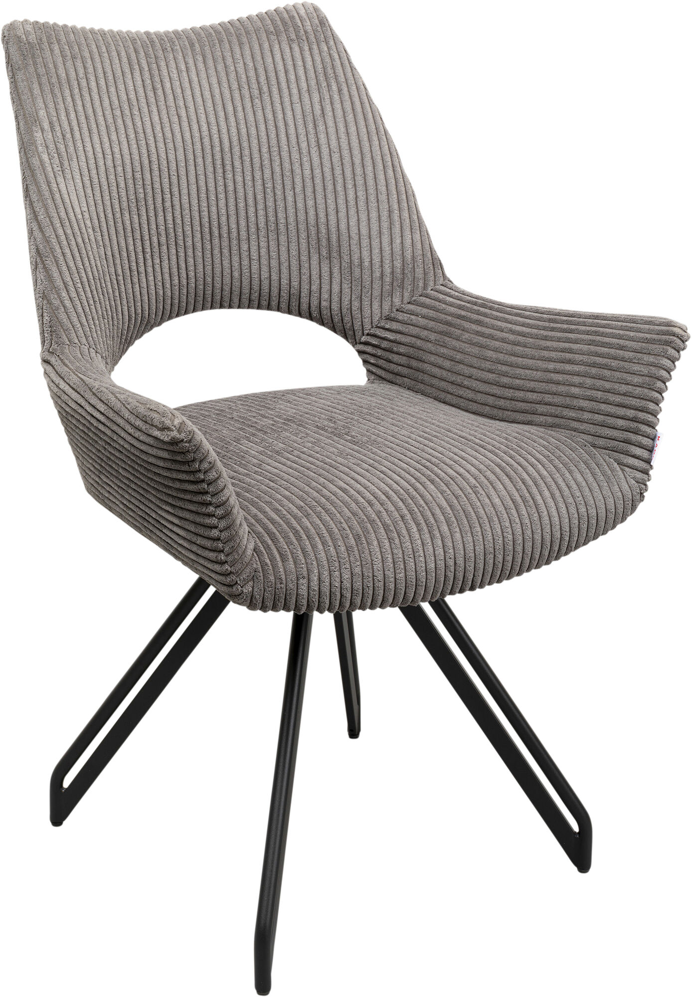 Въртящ се стол Rich Dark Grey - KARE