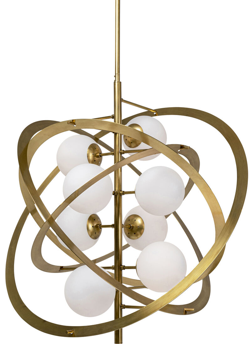 Lampa Wisz ca Galaxia 87x86 139 Cm Z ota Klosze Bia e 53751 Kare
