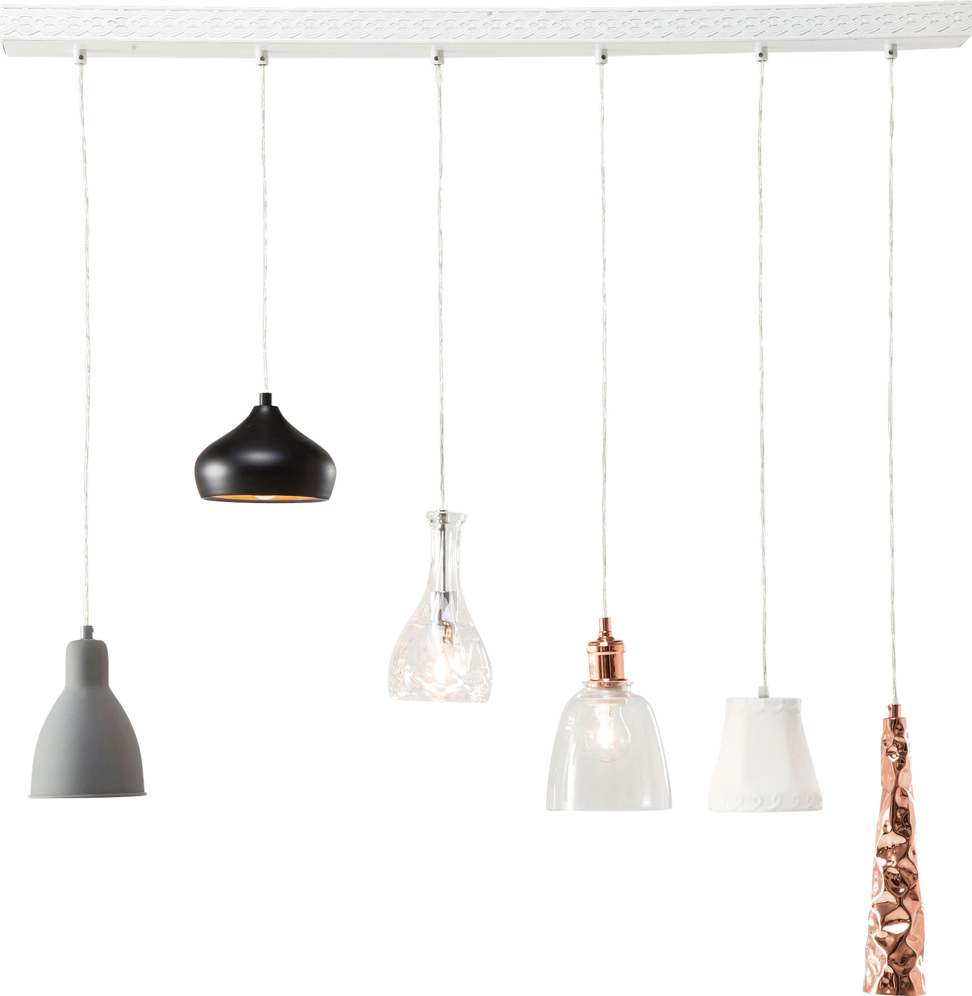Lampa wisząca Shades Dining 6-lite 110x138 cm 36633 » Kare Design ...