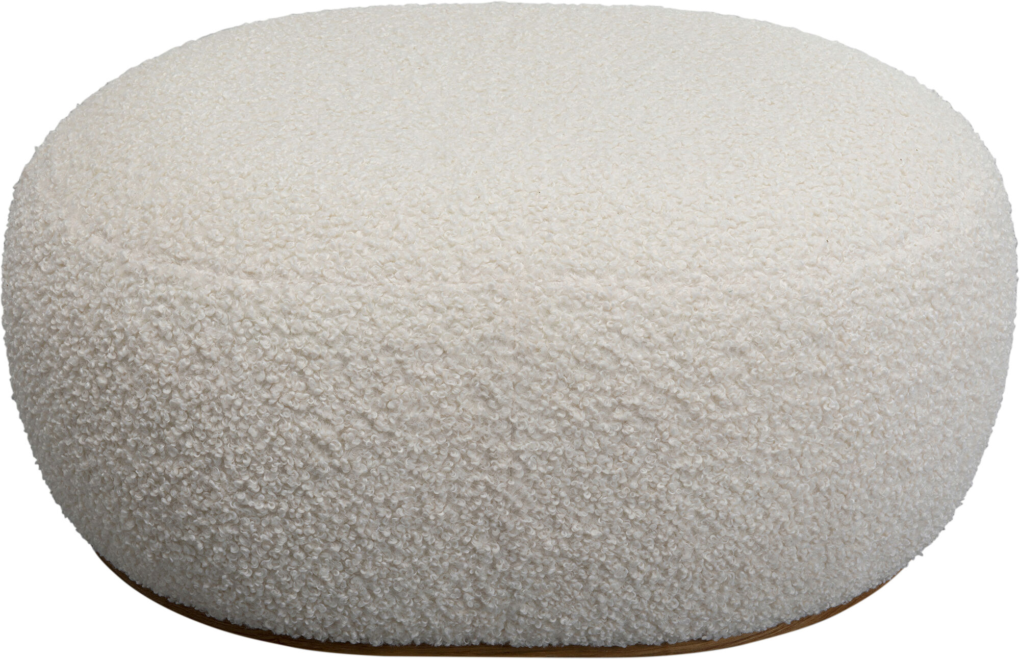 Fehér Pebble Boucle Puff 81cm - KARE