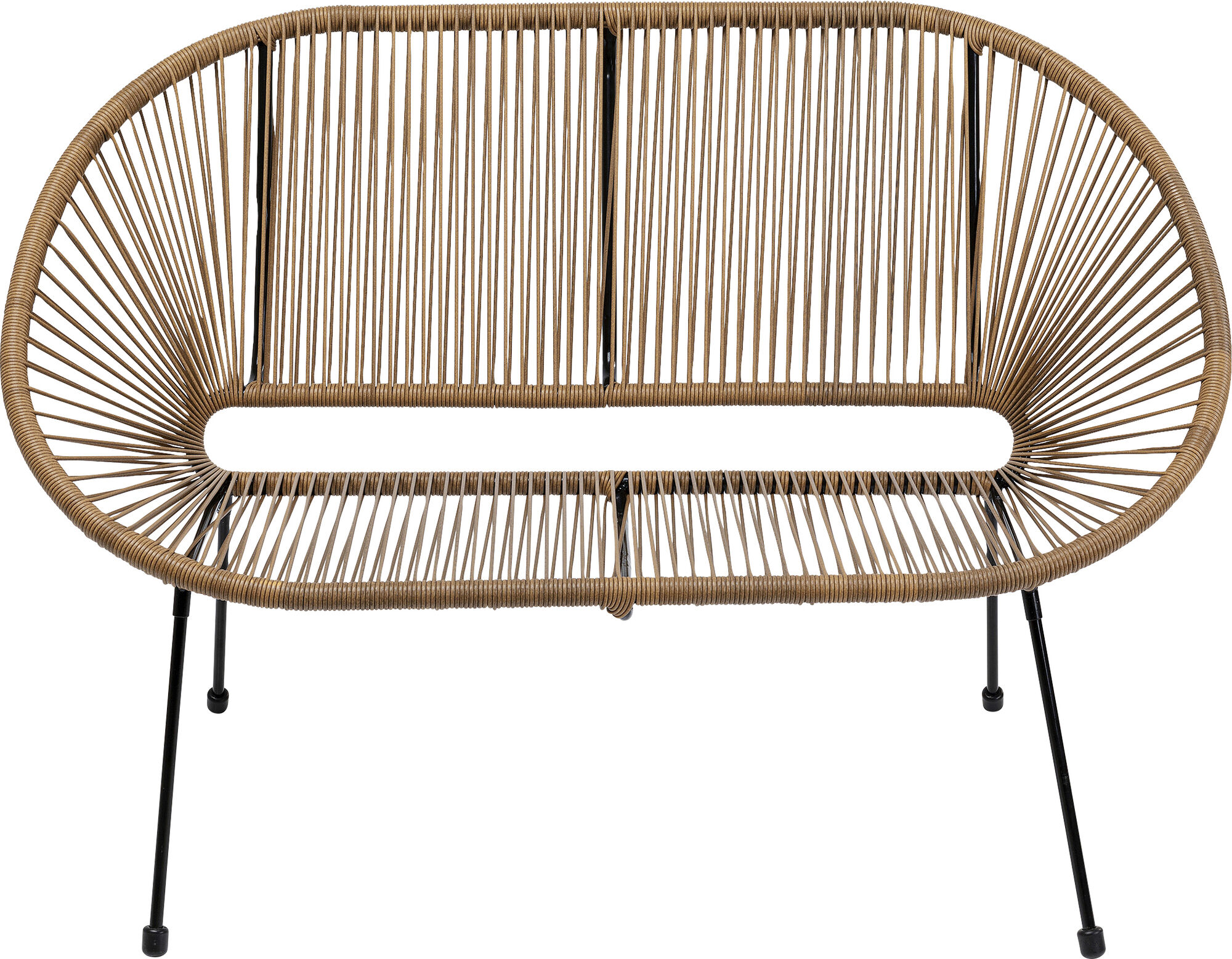 Trädgårdsbänk Acapulco - Natur, 121 cm - KARE Design