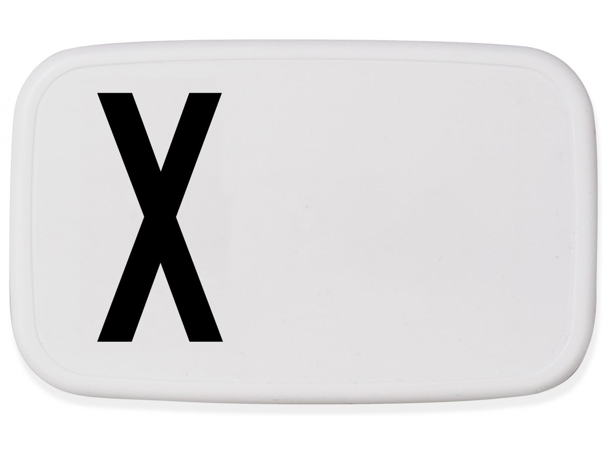 Lunchbox Letter X 18x11 cm dl20203000x » Design Letters - sfmeble.pl