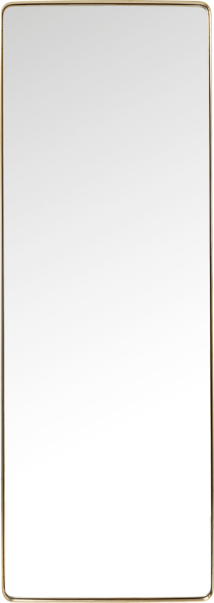 Specchio Curve rettangolare ottone 70x200 cm - KARE