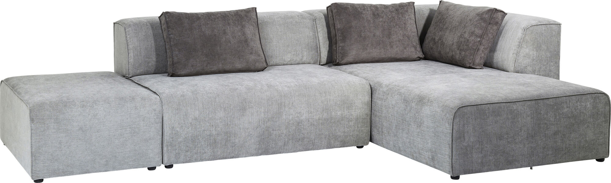 Ugaona sofa Infinity sa lenjivcem Grey desna - KARE