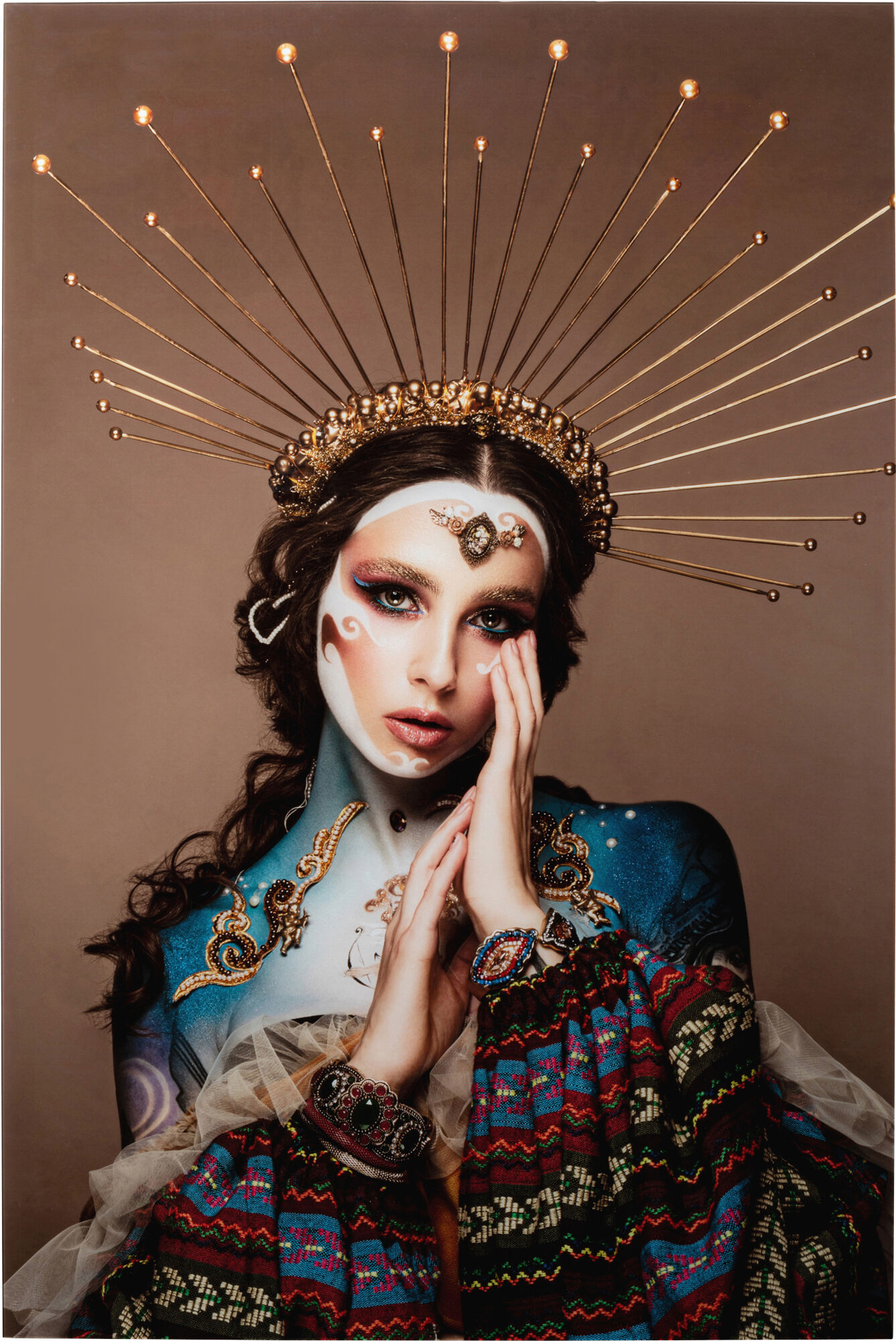 Cuadro cristal Magic Goddess 100x150cm - KARE