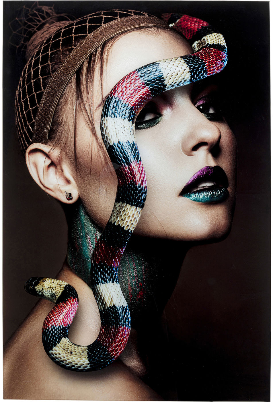 Obraz Snake Girl 80x120 cm - KARE