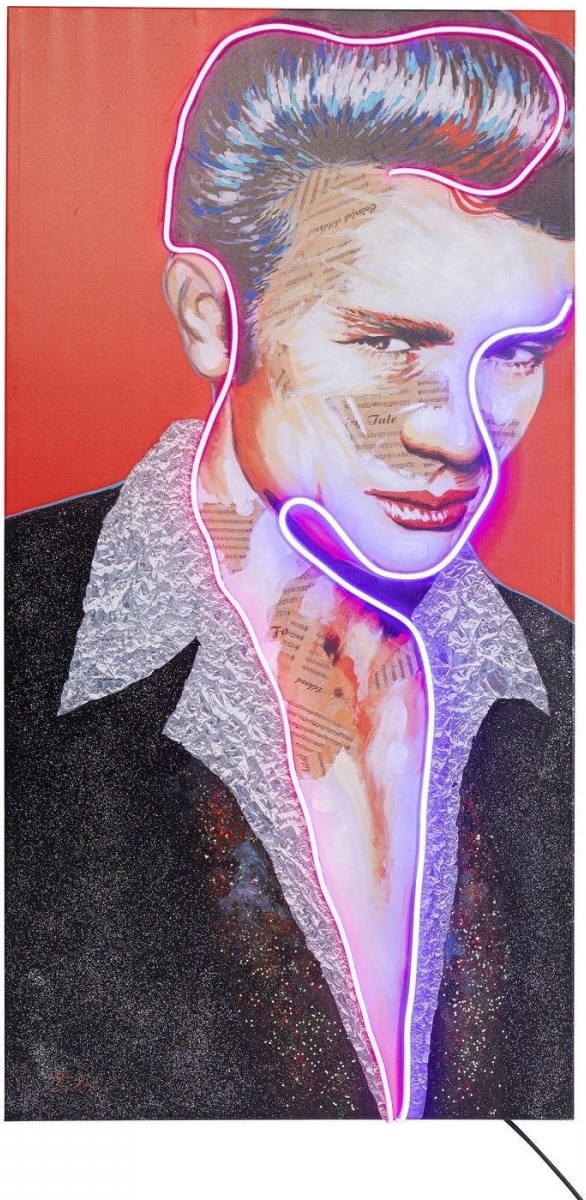 Cuadro Idol James Neon 160x80cm - KARE España