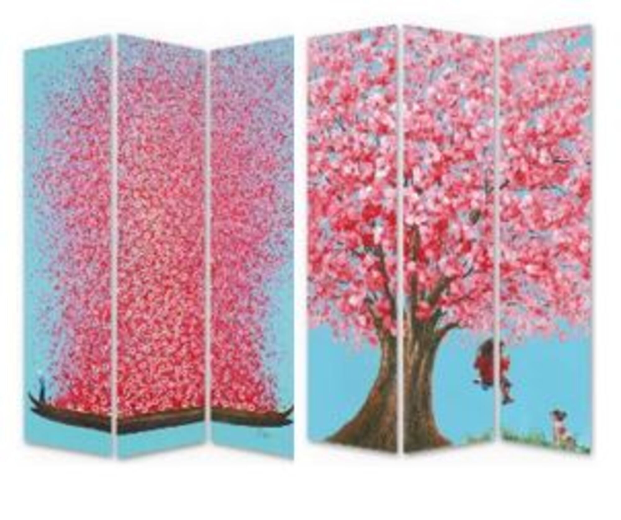 Biombo Boat vs Flower Girl 120x180cm - KARE España