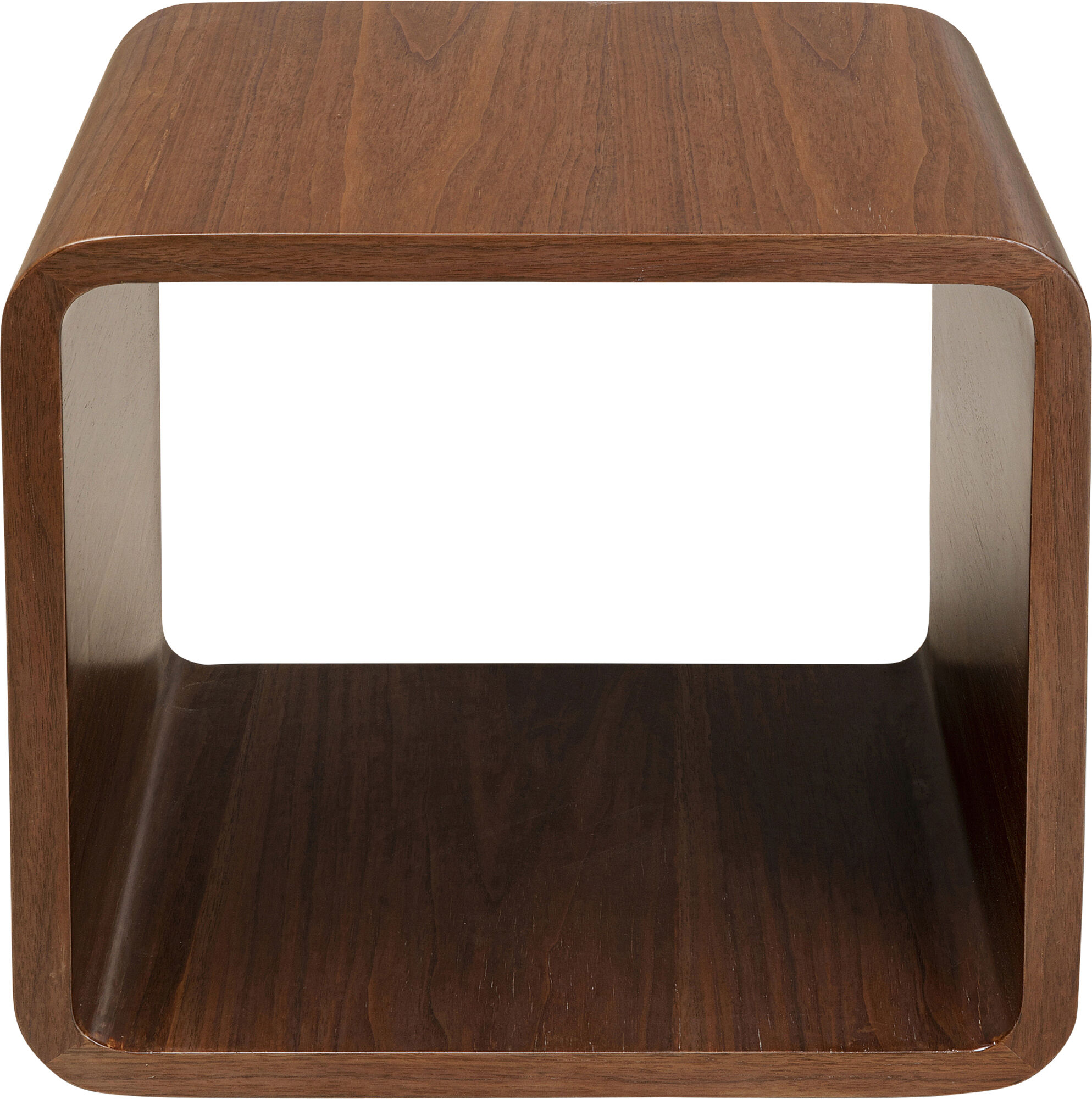 Lounge Cube MDF Walnut - KARE