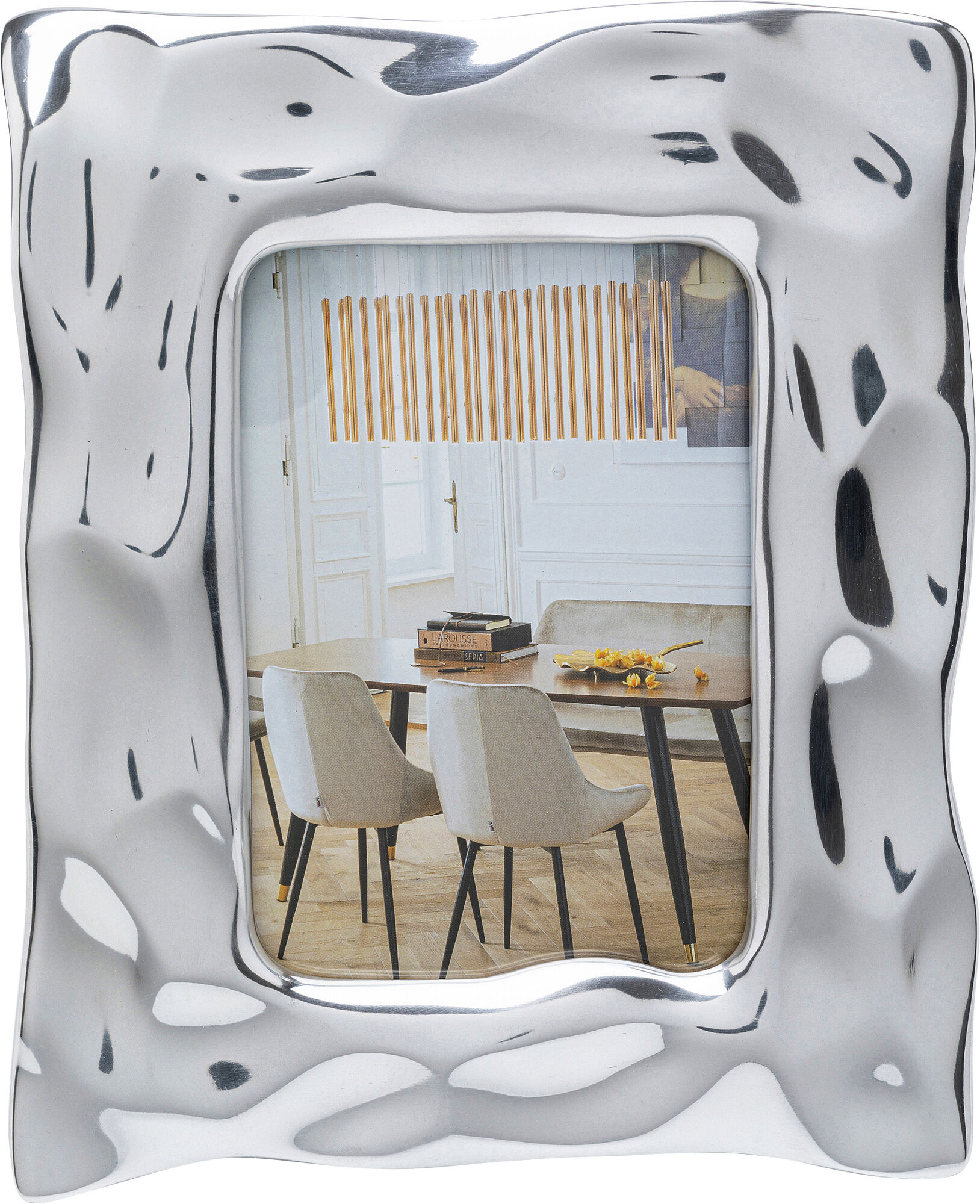 Рамка за снимки Jade Square Silver 13x18cm - KARE