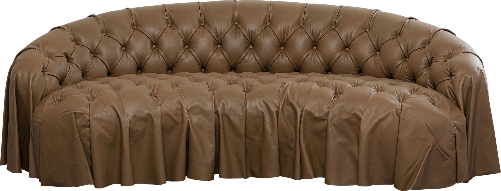 Trivietė sofa Drapes 226cm - KARE