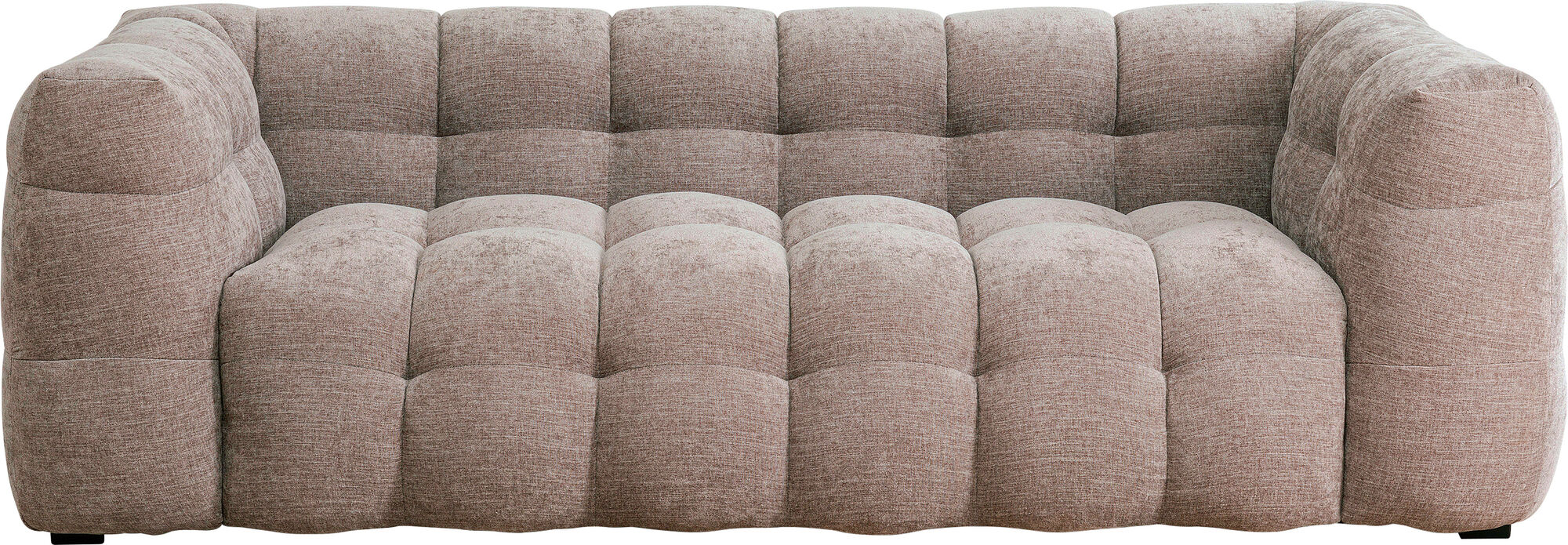 Sofa pikowana 3-osobowa jasnobrązowa 240 cm 87346 » Kare Design ...