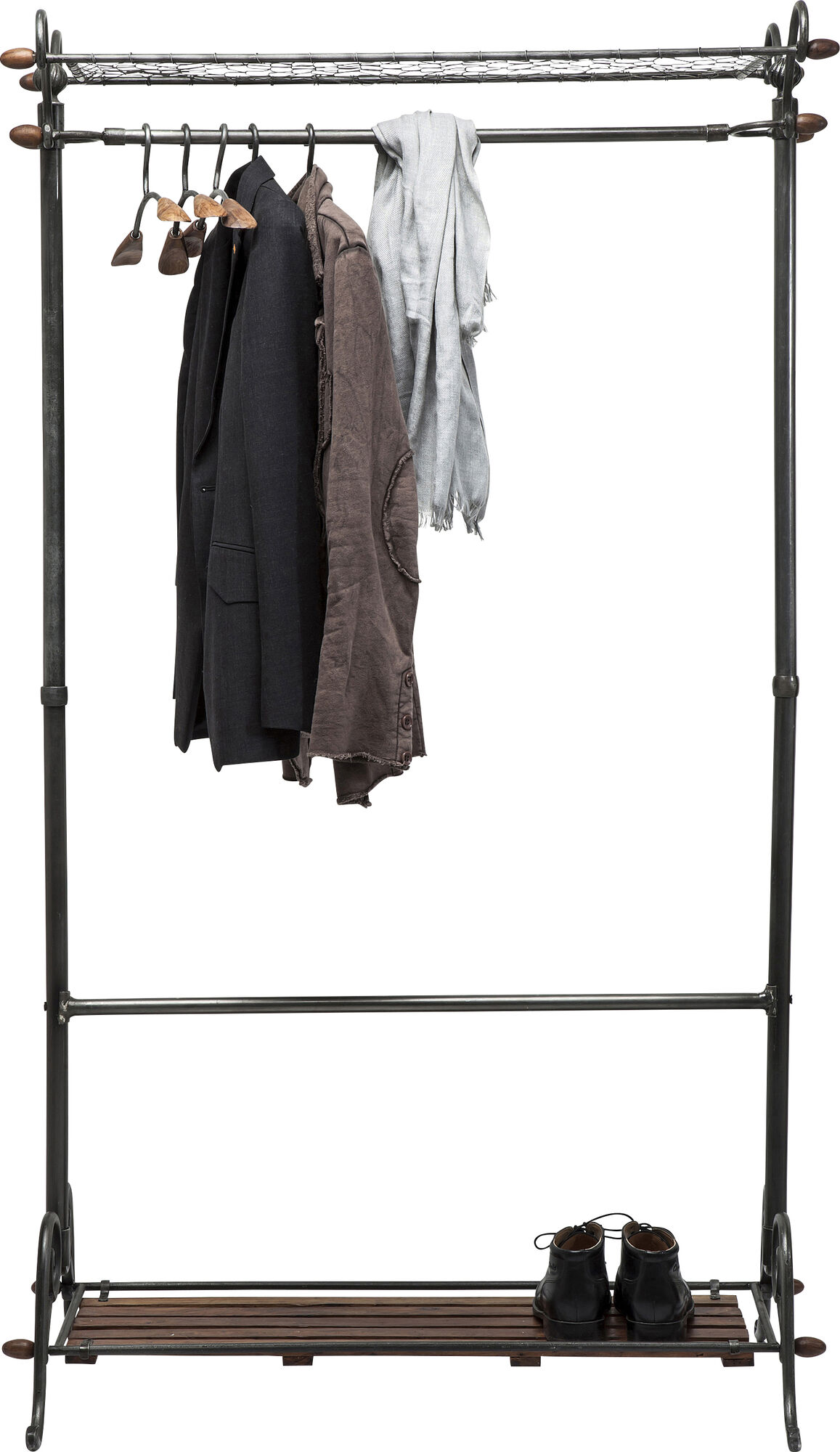 Klesstativ Cosmopolitan 12 Knagger/Skohylle 176x102cm - KARE