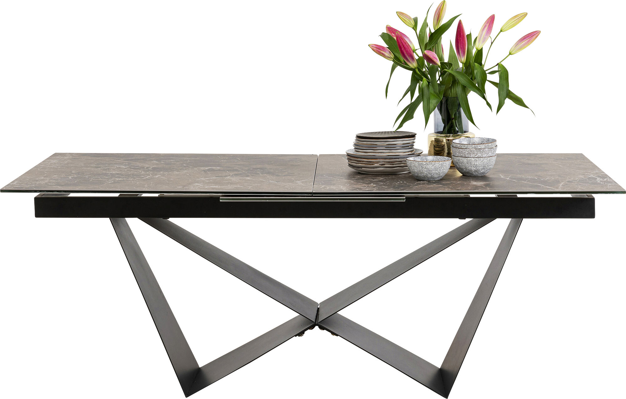 Разтегателна маса Connesso 200(+60)x100cm - KARE