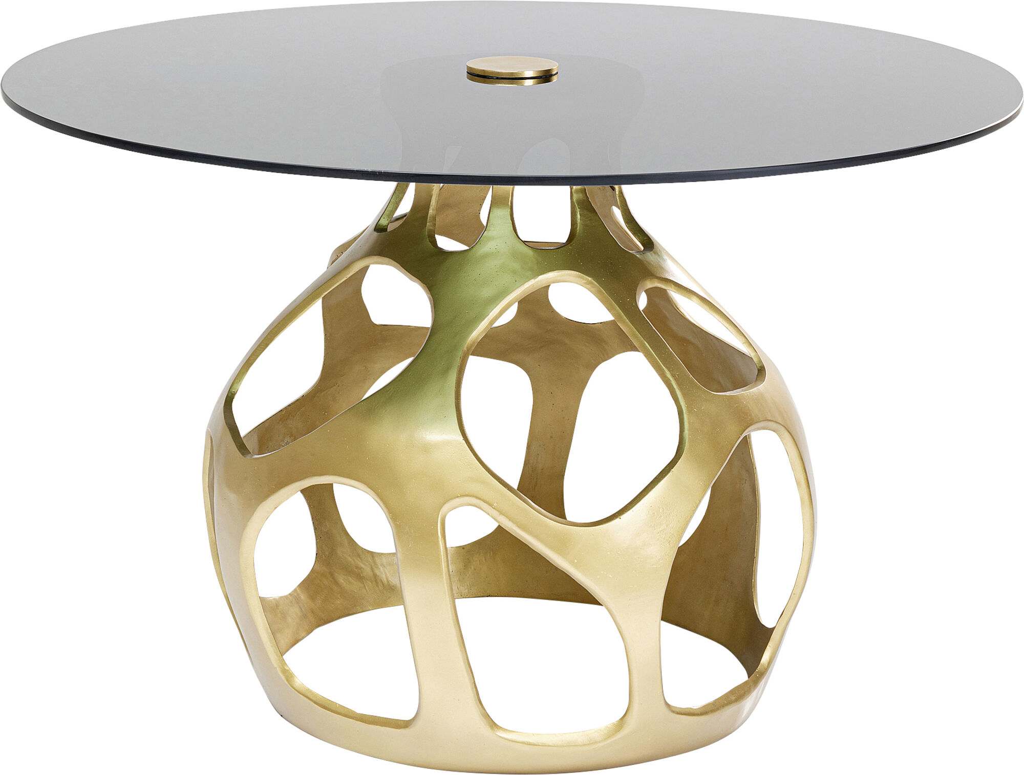 Mesa Volcano oro Ø120cm - KARE España