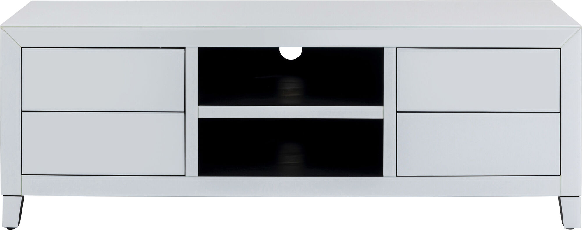 Cómoda baja Luxury Push blanco 140x50cm - KARE España