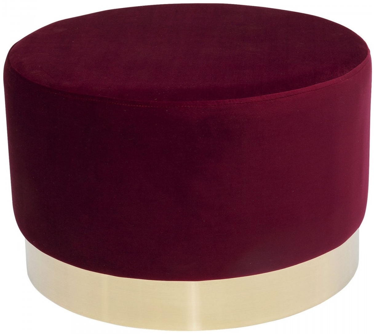 Taboret Cherry Ø55 cm bordowy 84202 » Kare Design - sfmeble.pl