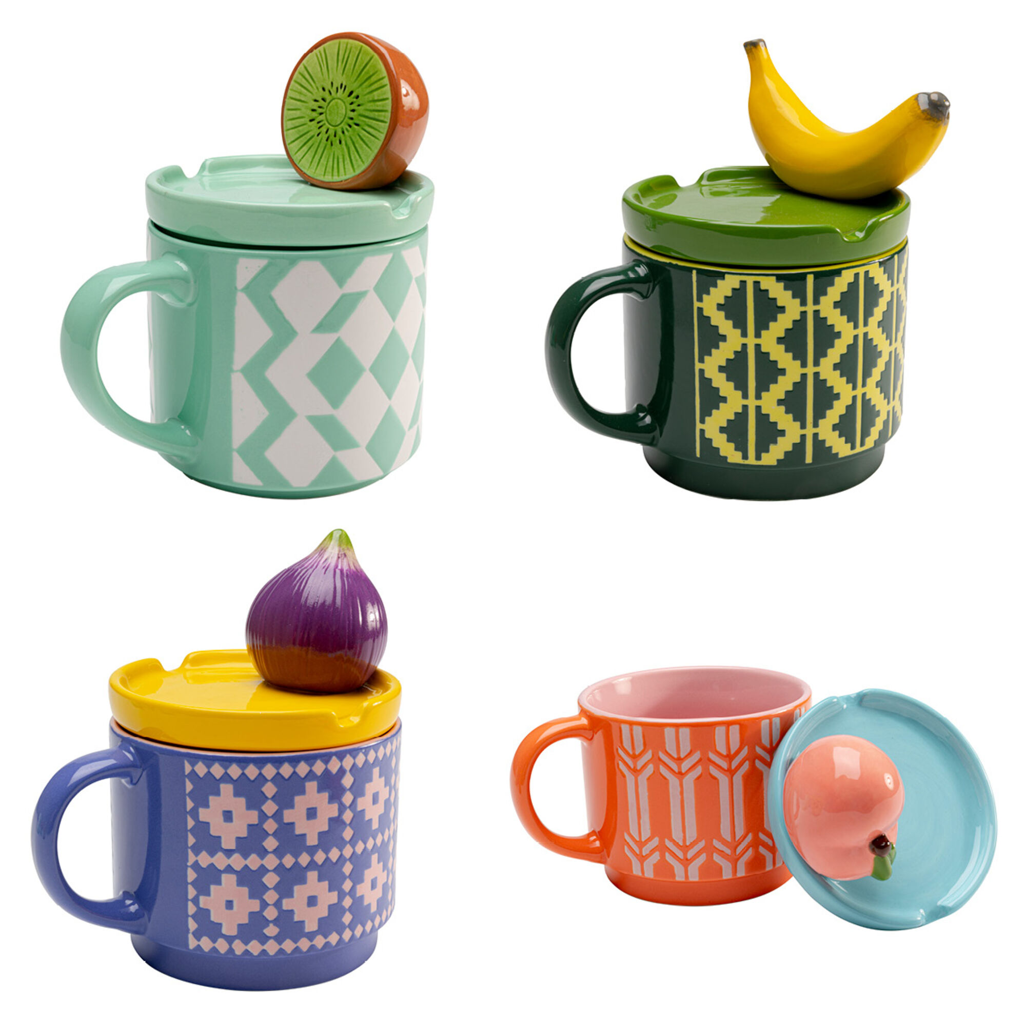 Cana Fruit Party 14 cm Sortiment - KARE Romania