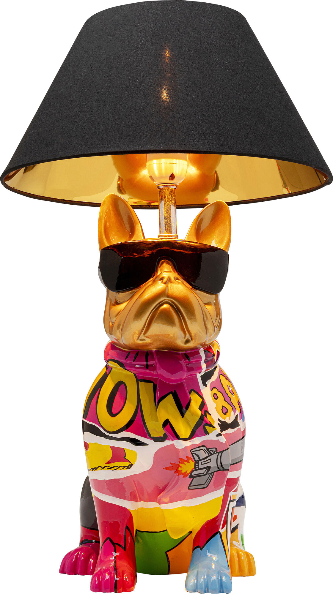 Lámpara mesa Graffiti Dog 56cm - KARE