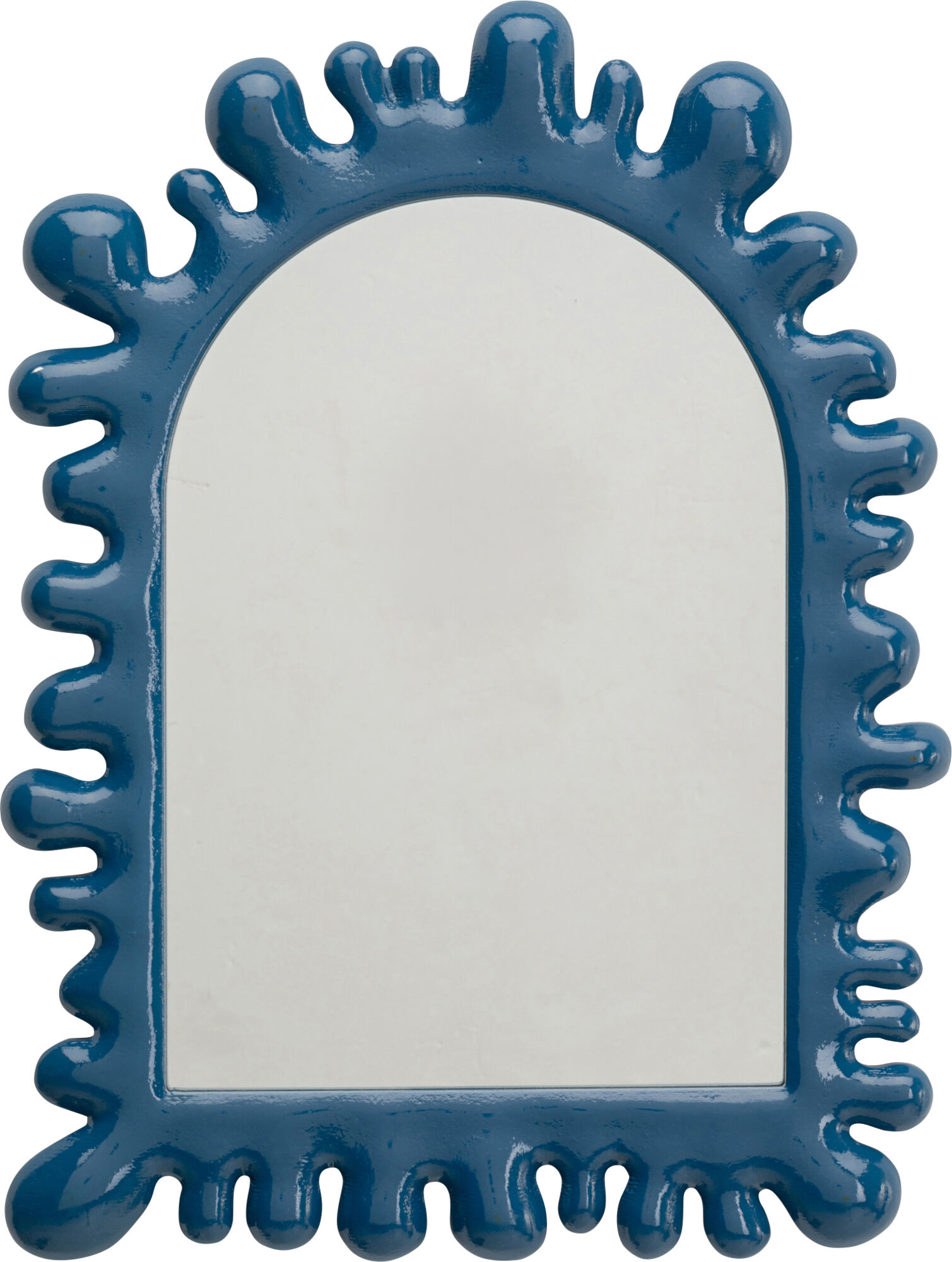 Oglinda de perete Splash Albastru 30x40 cm - KARE Romania