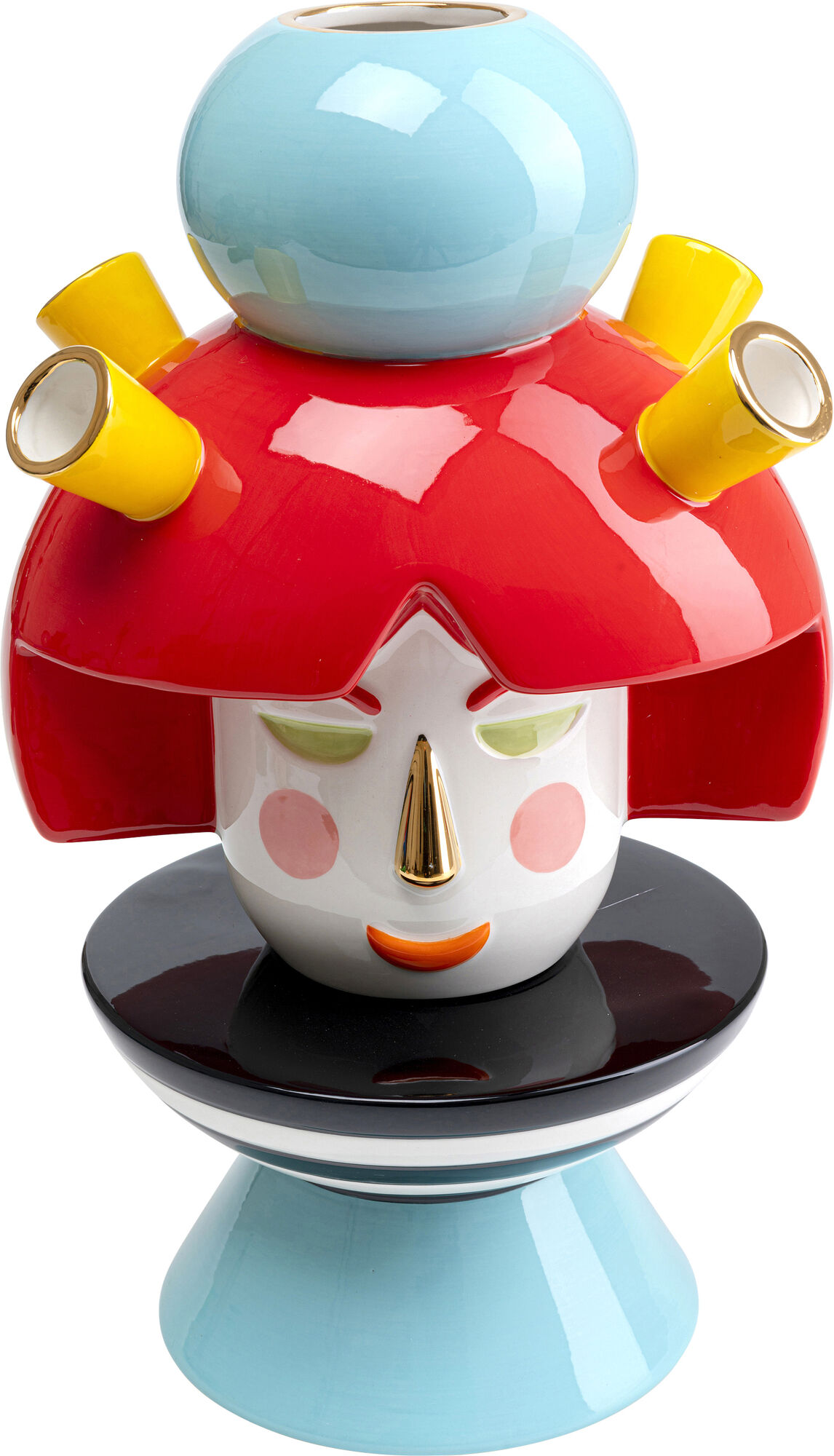 Vasija deco Puppet Girl 36cm - KARE España