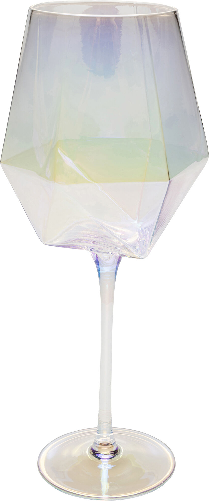 Vaso vino blanco Diamond Transparente 25cm - KARE