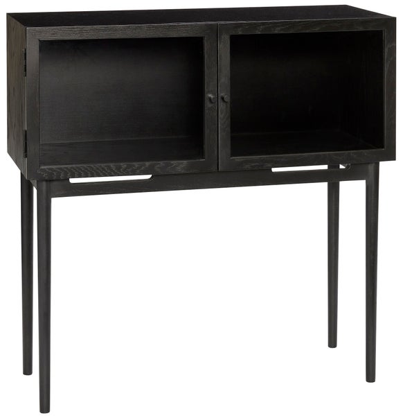 Witryna Moswen 90x90 cm czarna III z ekspozycji - Outlet24.pl